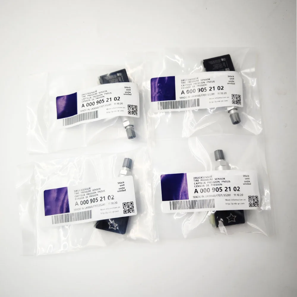 NEW-4Pcs-433MHz-TPMS-Tire-Pressure-Sensor-A0009052102-0009052102 ...
