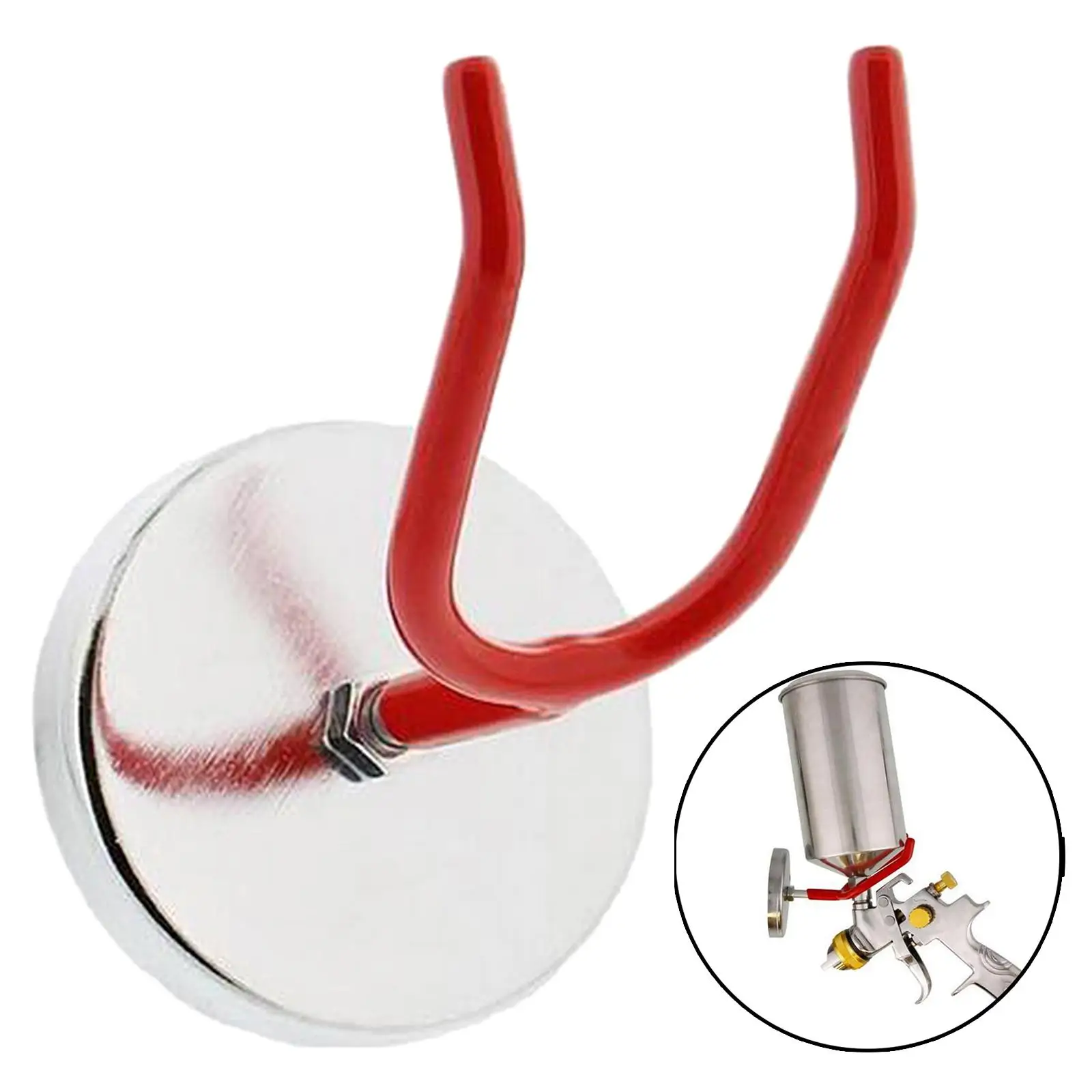 Gravity Fed Paint Gravity Feed Spray Gun Stand With Strainer Holder ...