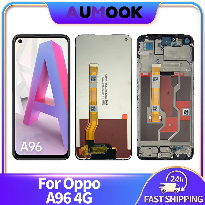 For Oppo A96 4G IPS LCD Display Touch Screen Digitizer Assblemy With ...