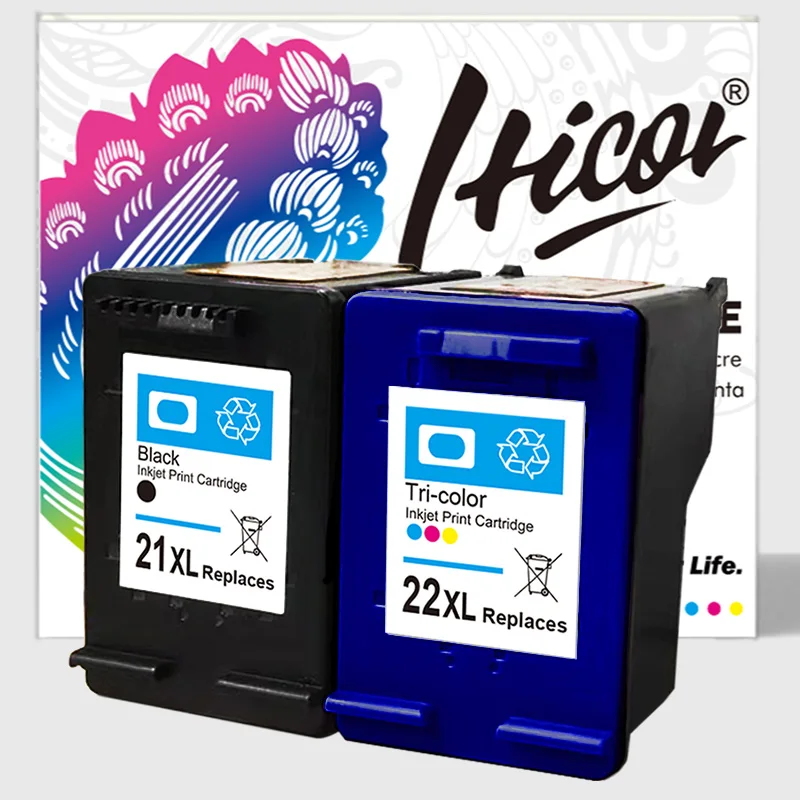 Compatible-Ink-Cartridge-for-HP-21XL-22XL-21-22-XL-Replacement-For-HP21 ...