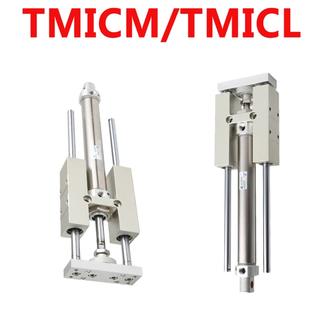 Small Air Cylinder - TACQ25 Series (Various Stroke Lengths: 5,10,15,20 ...