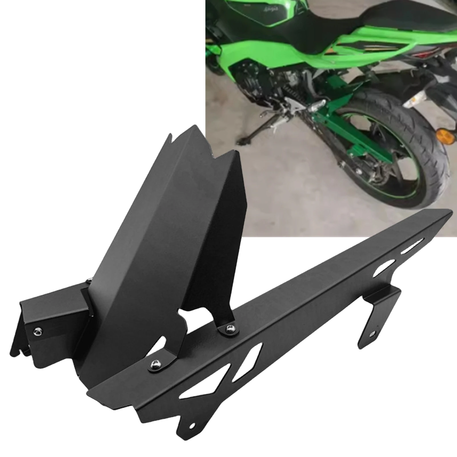 For-KAWASAKI-Ninja400-Z400-Ninja250-Motorcycle-Rear-Tire-Fender ...