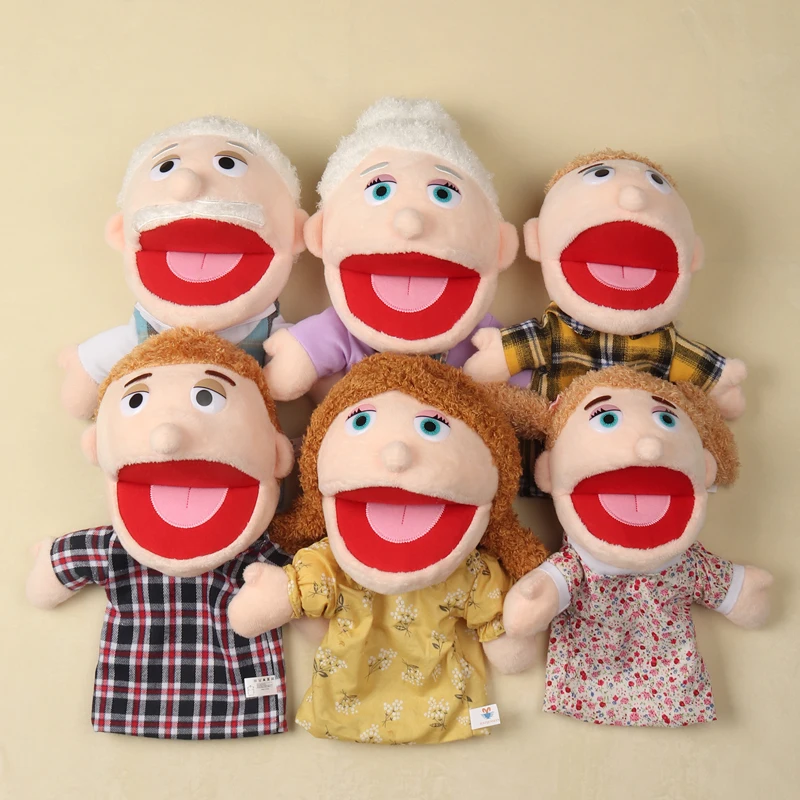 S S Grandma And Grandpa Puppets