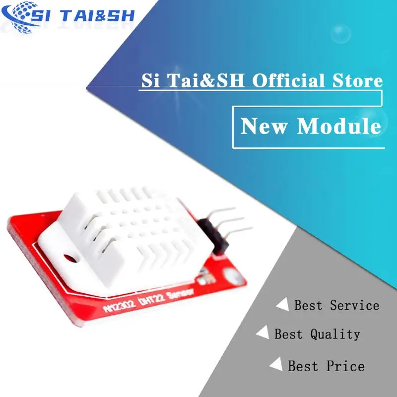 Módulo sensor de temperatura e umidade digital am2302 dht22 de alta ...