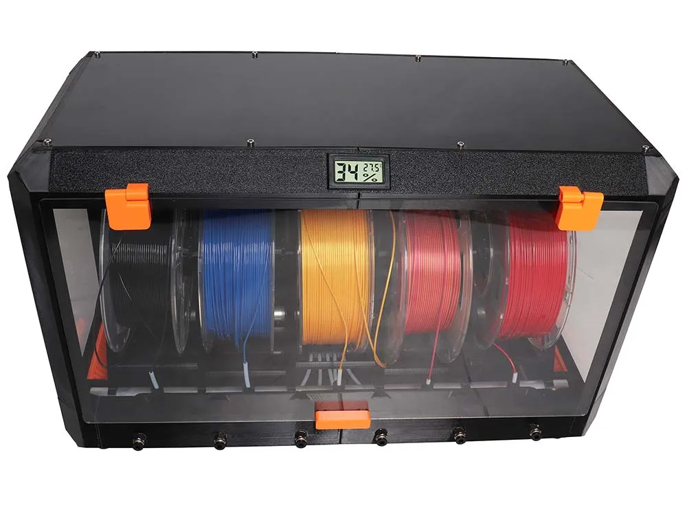Blurolls New Slim Prusa Auto Rewinder Filament Drybox for MMU2 MMU3 ...