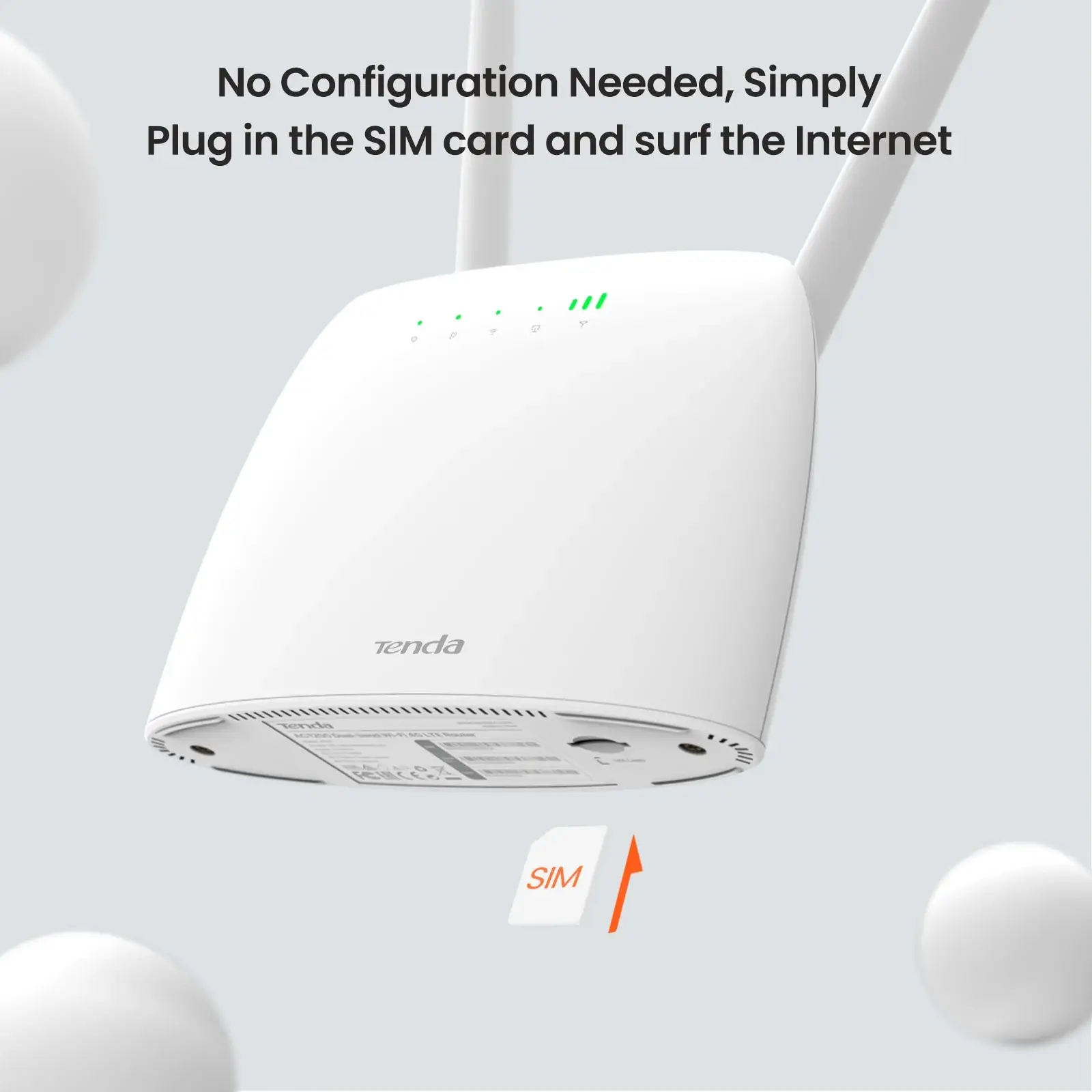 Tenda-4G-Router-SIM-Card-LTE-CAT4-150Mbps-AC1200-Wireless-Router ...