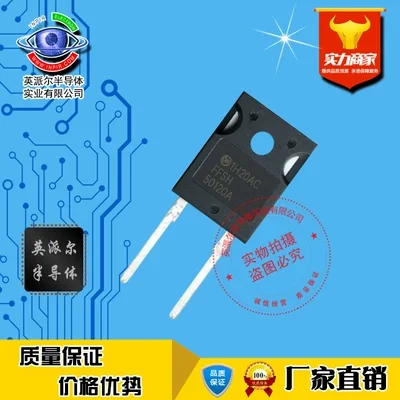 New-Original-1Pcs-FFSH50120A-SiC-Schottky-Diode-50A-1200V-TO-247-2-Good ...