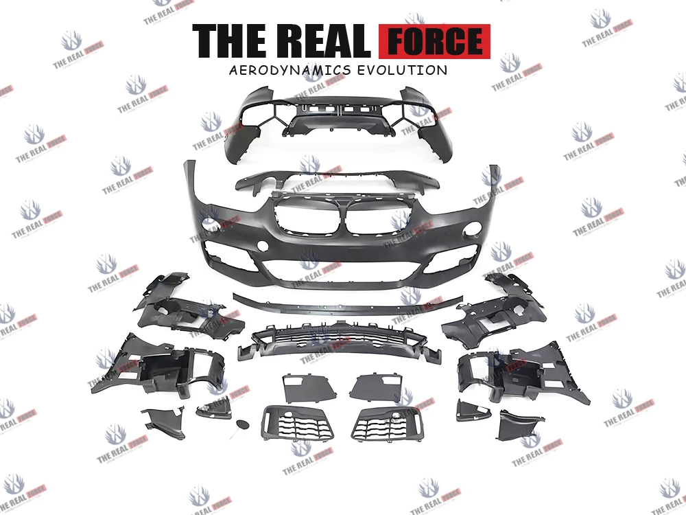 For 16 19 BMW F48 X1 upgrade to M Tech Full Body Kit includes Front ...