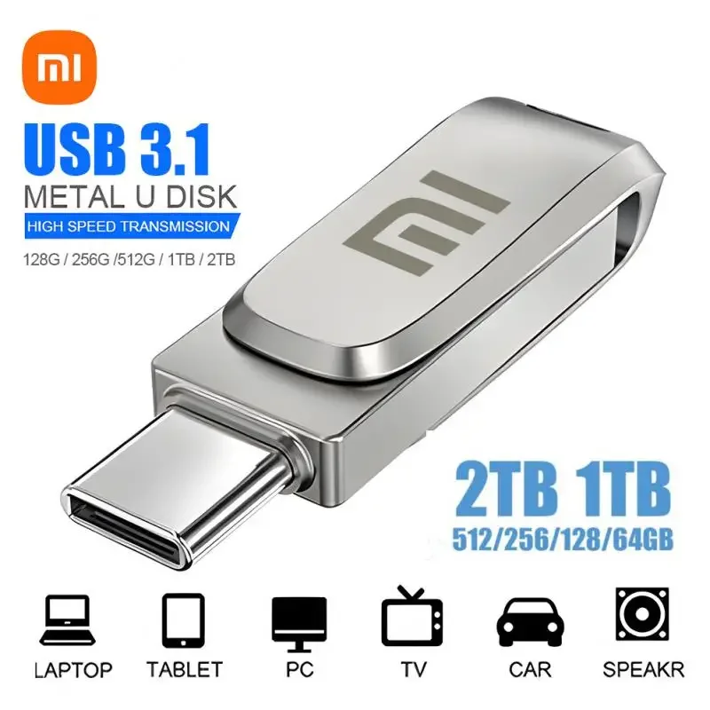XIAOMI-Original-Metal-USB-Flash-Drive-2TB-Large-Capacity-Portable ...