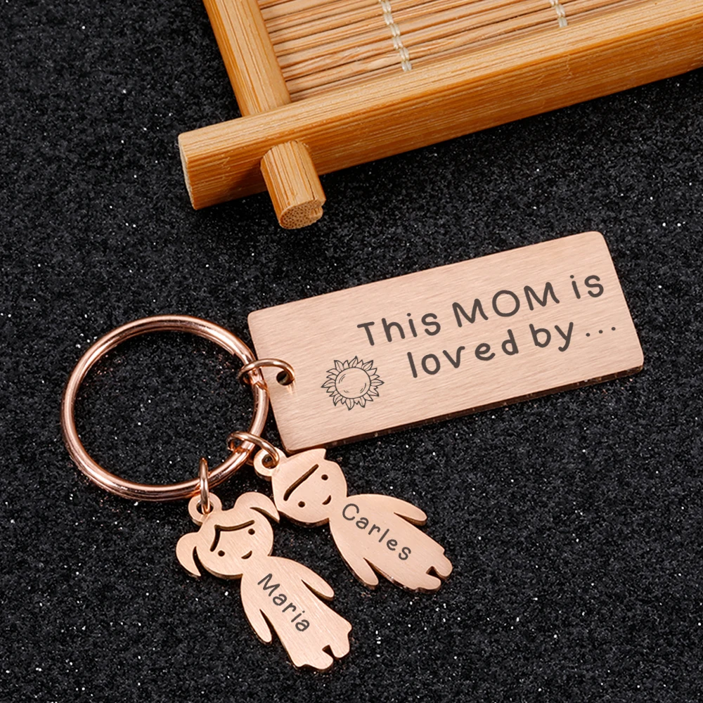 Personalized Gift Mother Day | Keychains Engraved Mothers Day ...