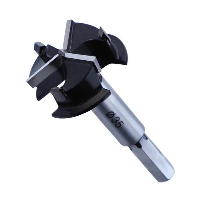 Forstner-Drill-Bit-3-Flutes-Carbide-Forstner-Tip-Woodwork-35mm-Hinge ...