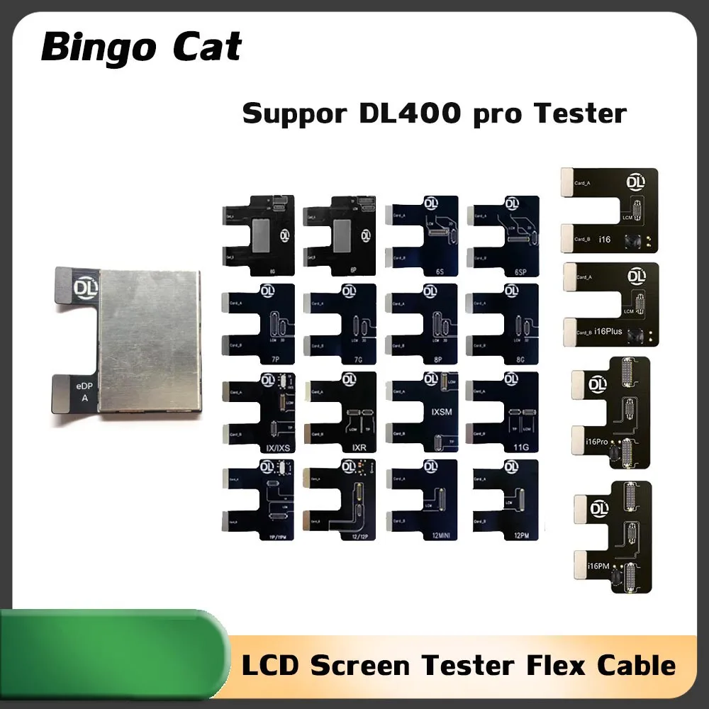DL400 Pro 17Pro Max Test Flex Cable For iPhone 16 16Plus 16Pro 16Promax ...