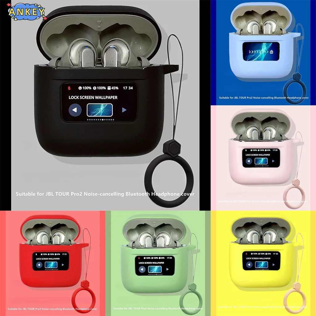 for JBL Tour Pro 3 , Tour Pro 2 Case Protective Earphone Cover Ring ...