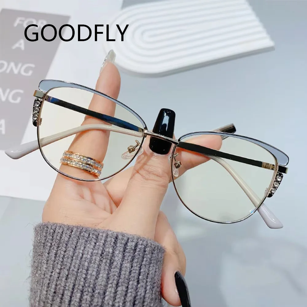 Cat-Eye-Glasses-Frame-Women-Eyeglasses-Of-Frames-Butterfly-Anti-Blue ...