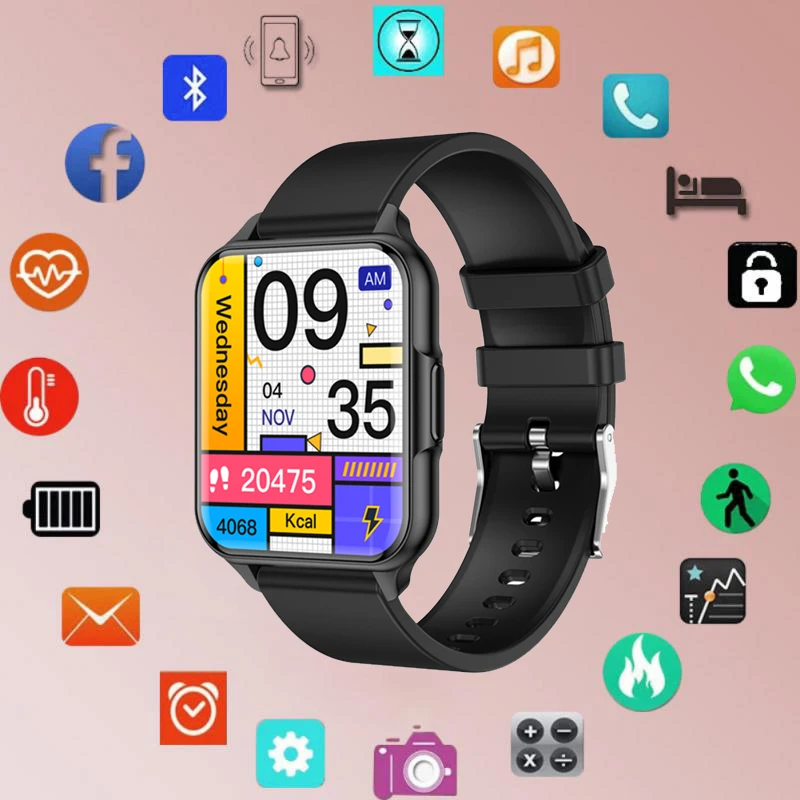 Q26PRO-Smart-Watch-Women-Body-Temperature-Monitor-Fitness-Watch-Heart ...