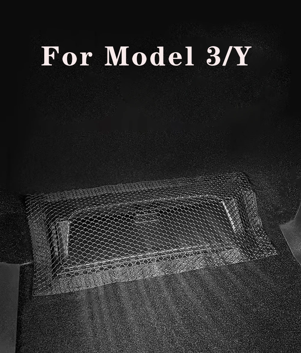 For-Tesla-Model-3-Model-Y-Car-Air-Outlet-Cover-Rear-Under-Seat-Air-Vent ...