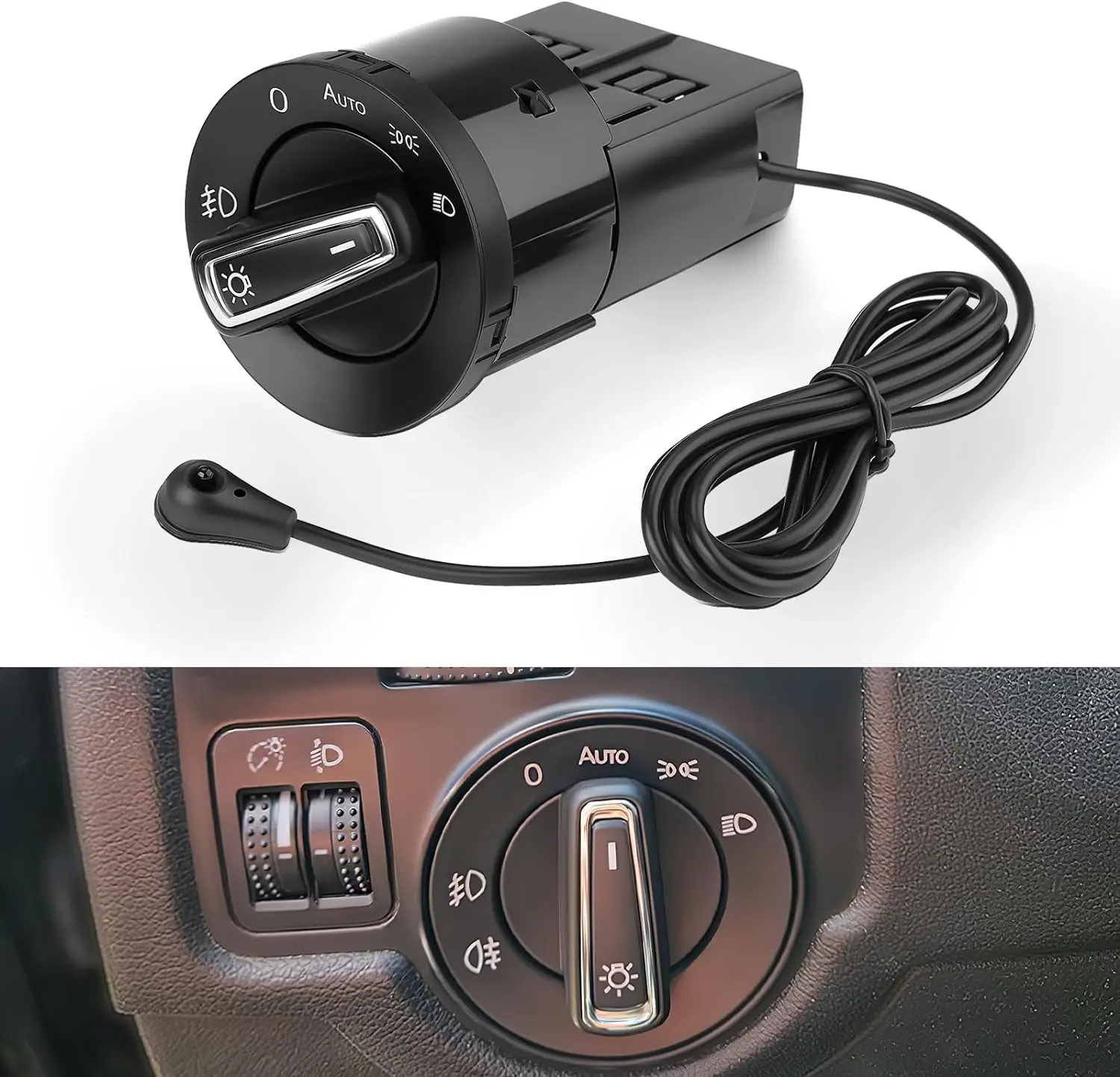 Head-Lamp-Switch-Knob-Auto-Headlight-Lamp-Control-Switch-Light-Sensor ...
