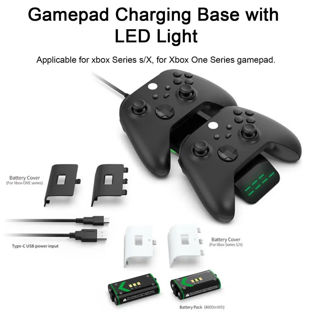 1-Set-Game-Controller-Battery-With-Dual-Charging-Dock-For-Xbox-One ...