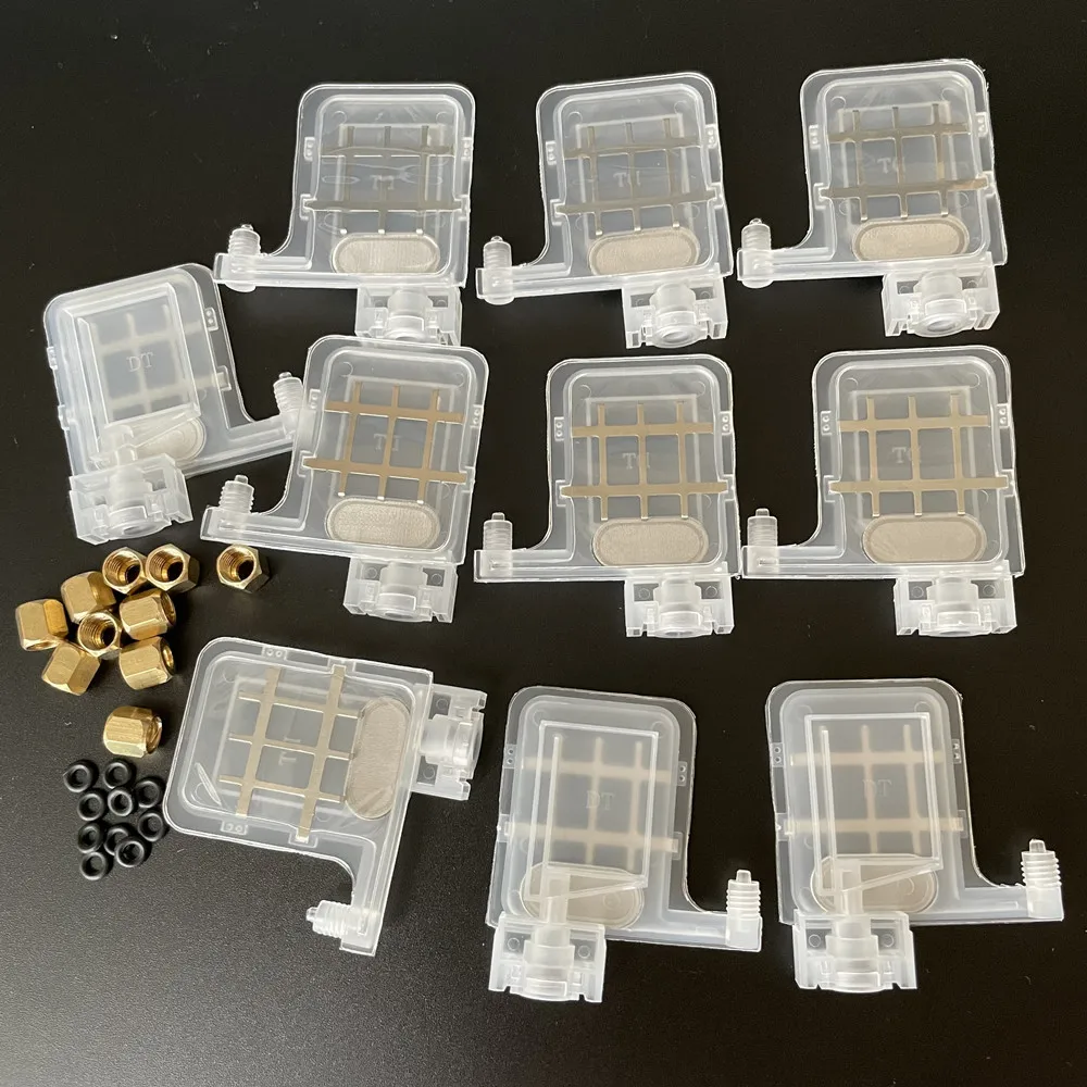 10-Pieces-Solvent-ink-damper-with-connector-nuts-screw-for-allwin-lecai ...