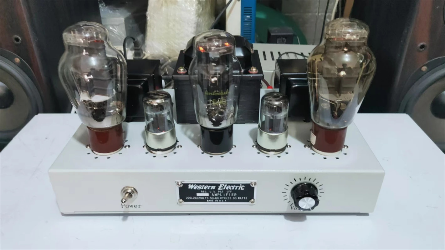 6SN7-Push-300B-Electronic-Tube-Amplifier-2-0-Stereo-7W-5U4G-Rectify ...