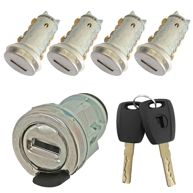 XIEAILI-OEM-Full-Set-Lock-Cylinder-Ignition-Lock-Set-For-Fiat-Palio ...
