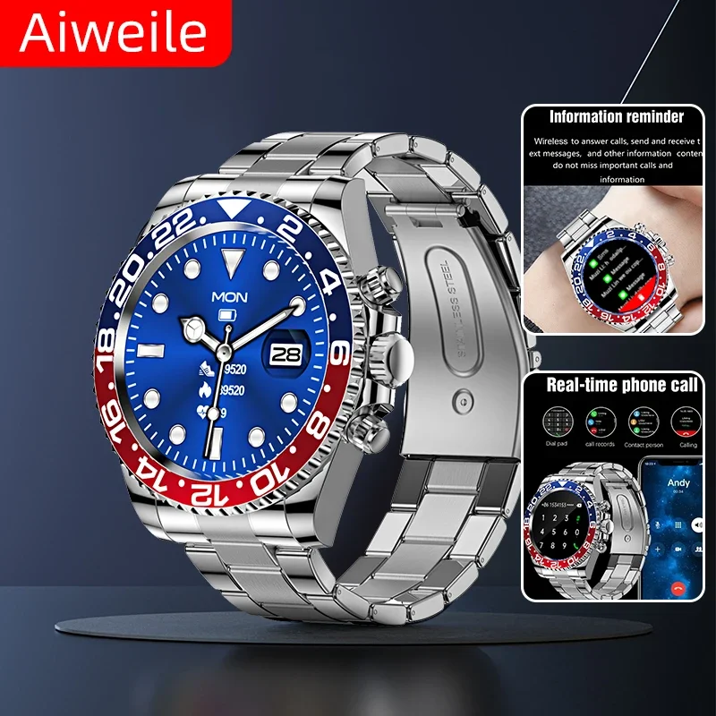 Aiweile-AW12-Pro-Men-Smart-Watch-For-Android-IPhone-Xiaomi-Sports-Modes ...