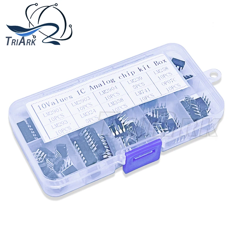 90PCS/Set Integrated Circuit IC Combination KIT LM2901 LM2903 LM2904 ...