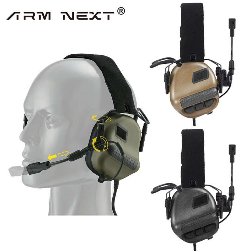 ARM-NEXT-Electronic-Shooting-Earmuff-Tactical-Hearing-Protection-F10 ...