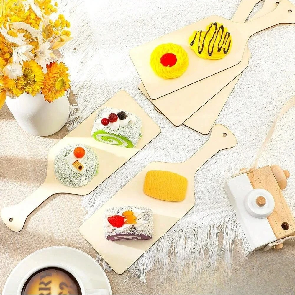 Mini Wooden Cutting Board Charcuterie Boards Paddle Blank Small ...