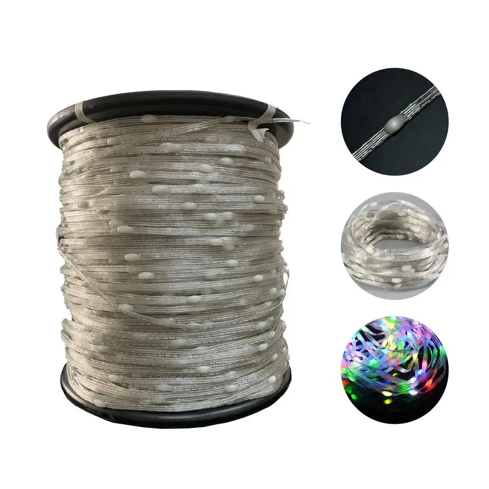 Wholesale-DC5V-8000ct-100mm-Pitch-WS2811-LED-Pebble-Seed-Pixel-String ...