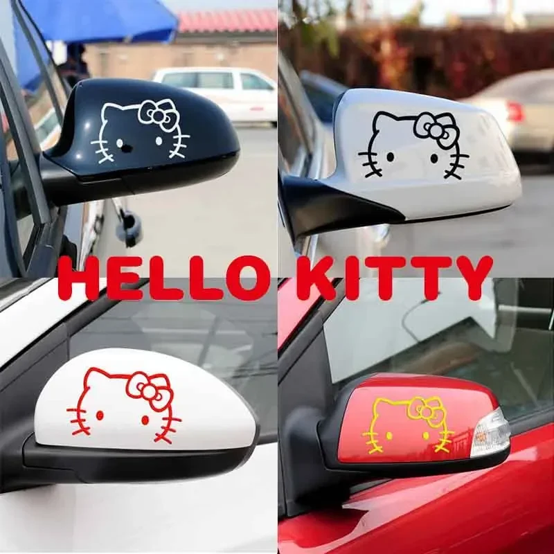 2PCS-Sanrio-Hello-Kitty-Car-Sticker-Non-Fading-Fashion-Car-Sticker ...