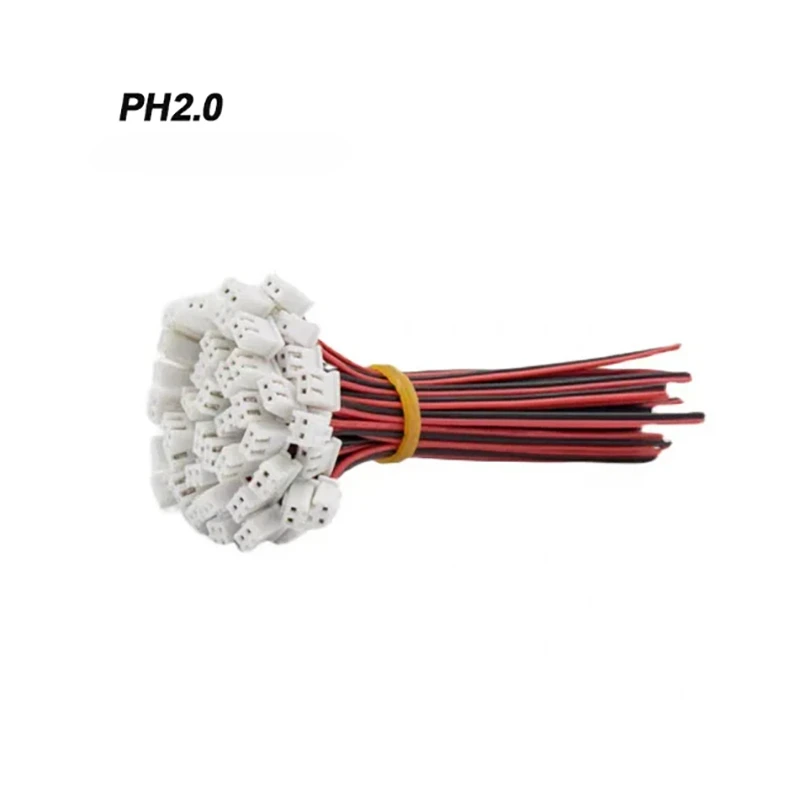 10pcs-PH2-0-24AWG-Extra-Soft-Silicone-Plug-Cable-Male-Female-ESC ...