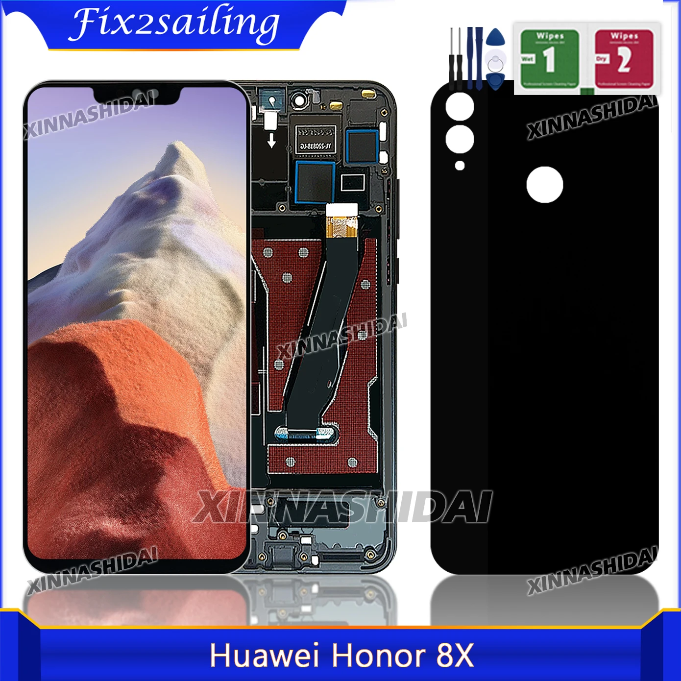 Hohe Qualität Für Huawei Honor 8X LCD Display Touchscreen Digitizer ...