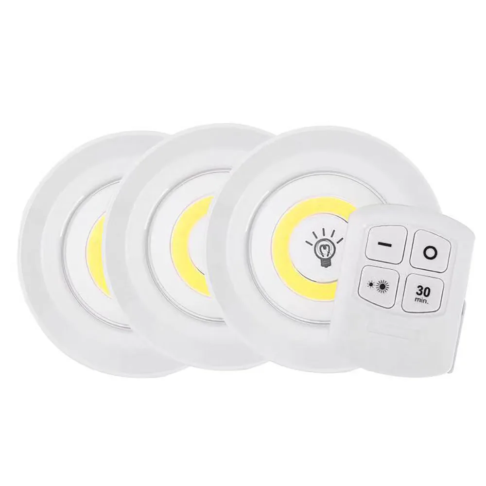 Super Bright Cob Under Cabinet Light LED 5W Wireless Remote Control ...