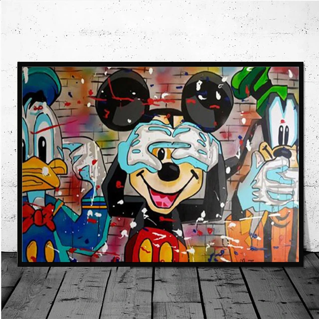 Mickey Mouse Graffiti Drawings