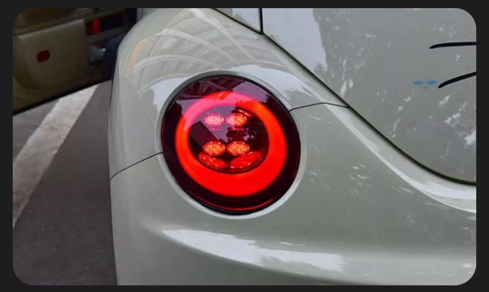 Vw Beetle Tail Lights 2006-2012 Beetle Led Tail Light Drl Rear Lamp ...