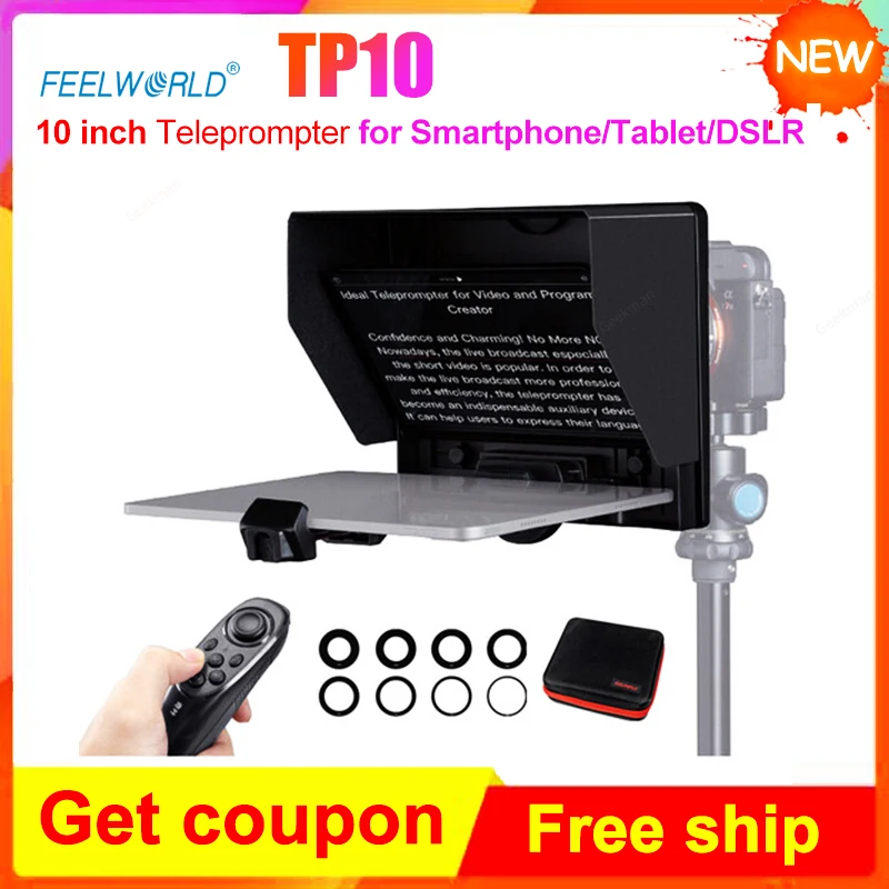 FEELWORLD-TP10-Folding-Teleprompter-Suitable-for-Mobile-Phone-10-inch ...