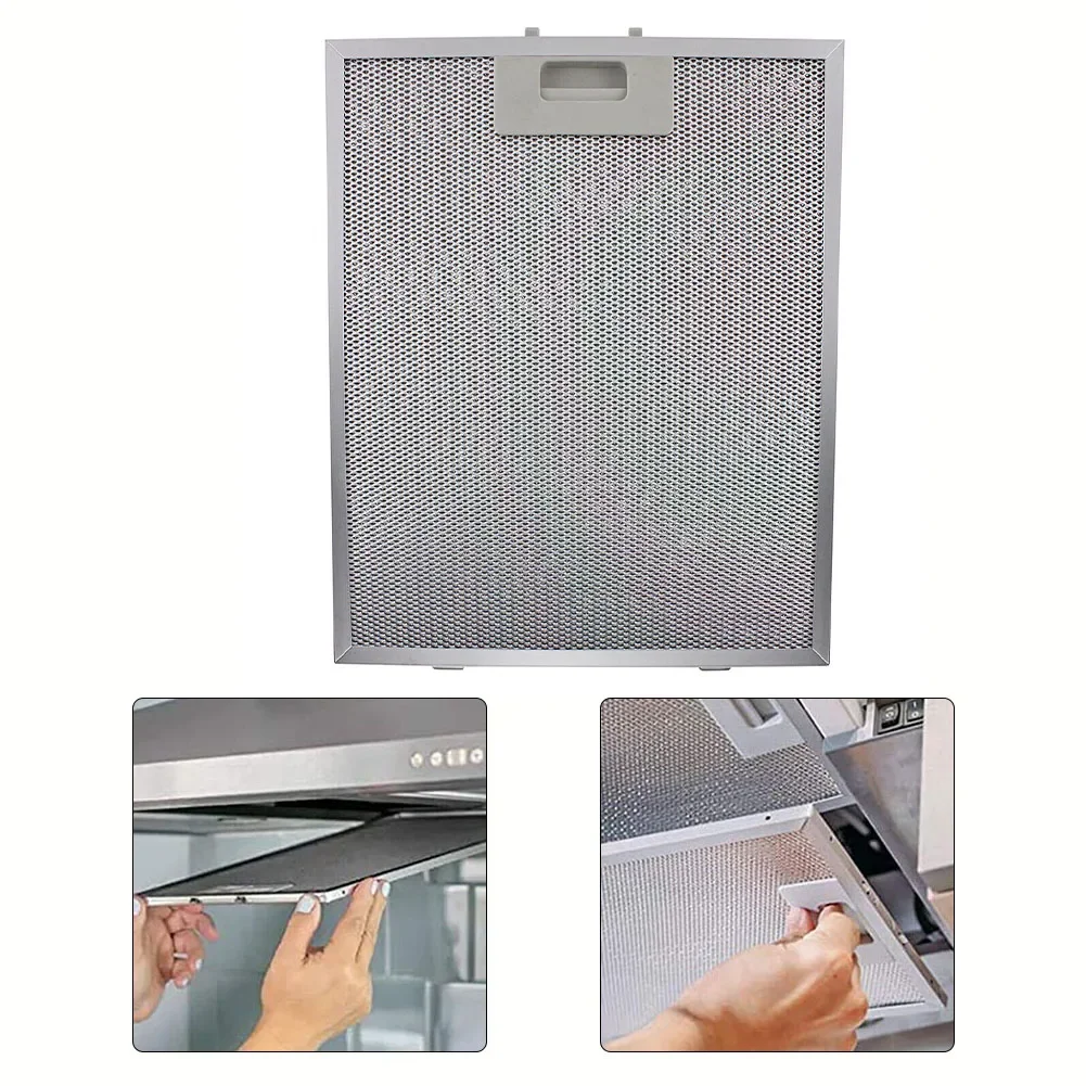 Cooker-Hood-Grease-Filter-Universal-Extractor-Vent-Fan-Metal-Mesh-305-X ...