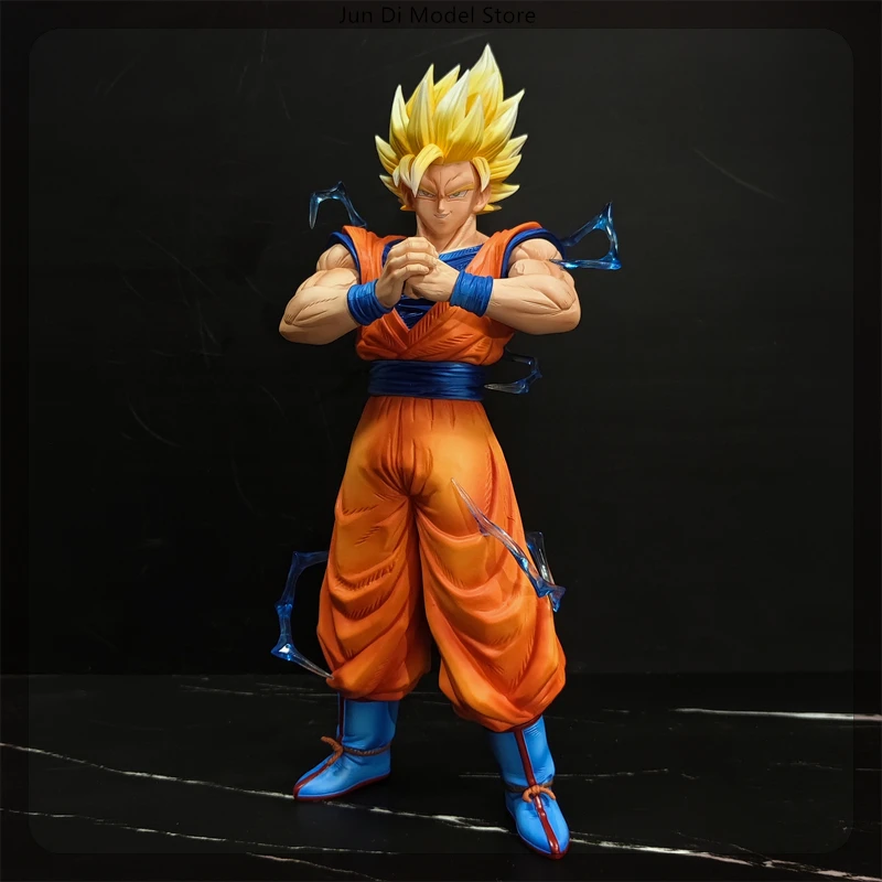 30cm-Dragon-Ball-Goku-Super-Saiyan-2-figura-de-Anime-de-pie-modelo-Gk ...