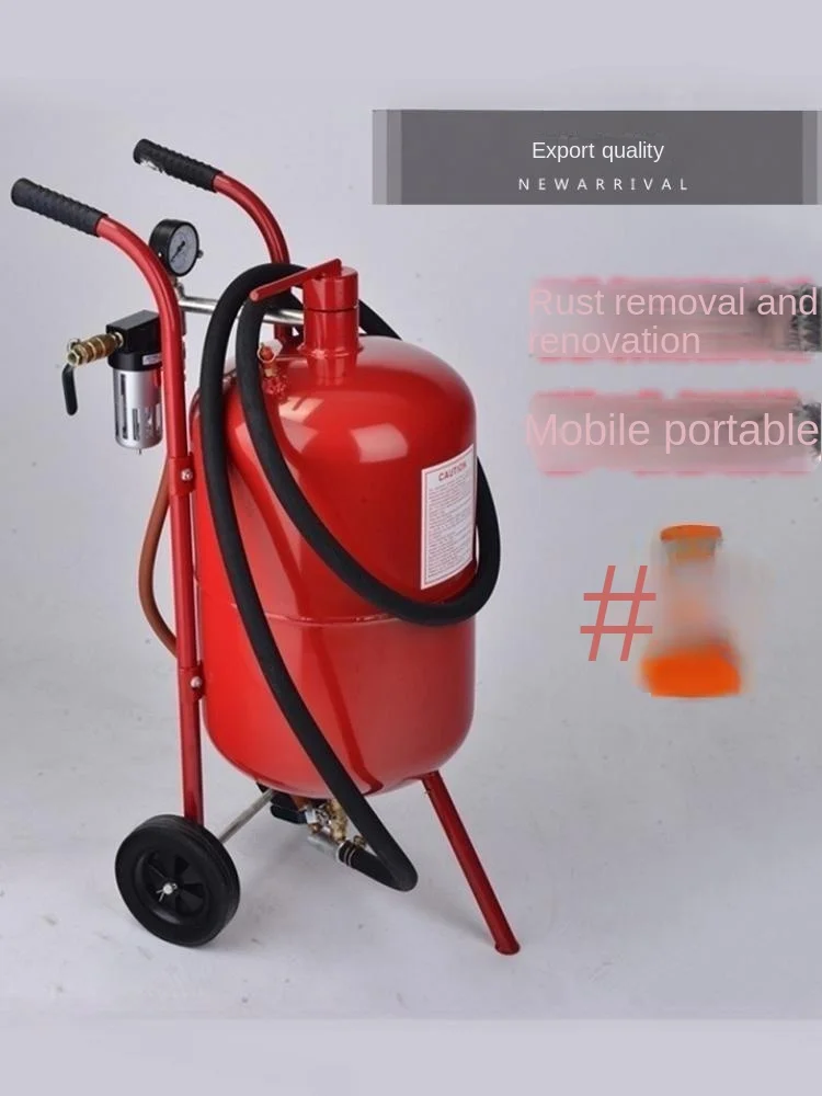 10-20-Gallon-Sandblasting-Machine-for-Rust-Removal-Refurbishment-and ...