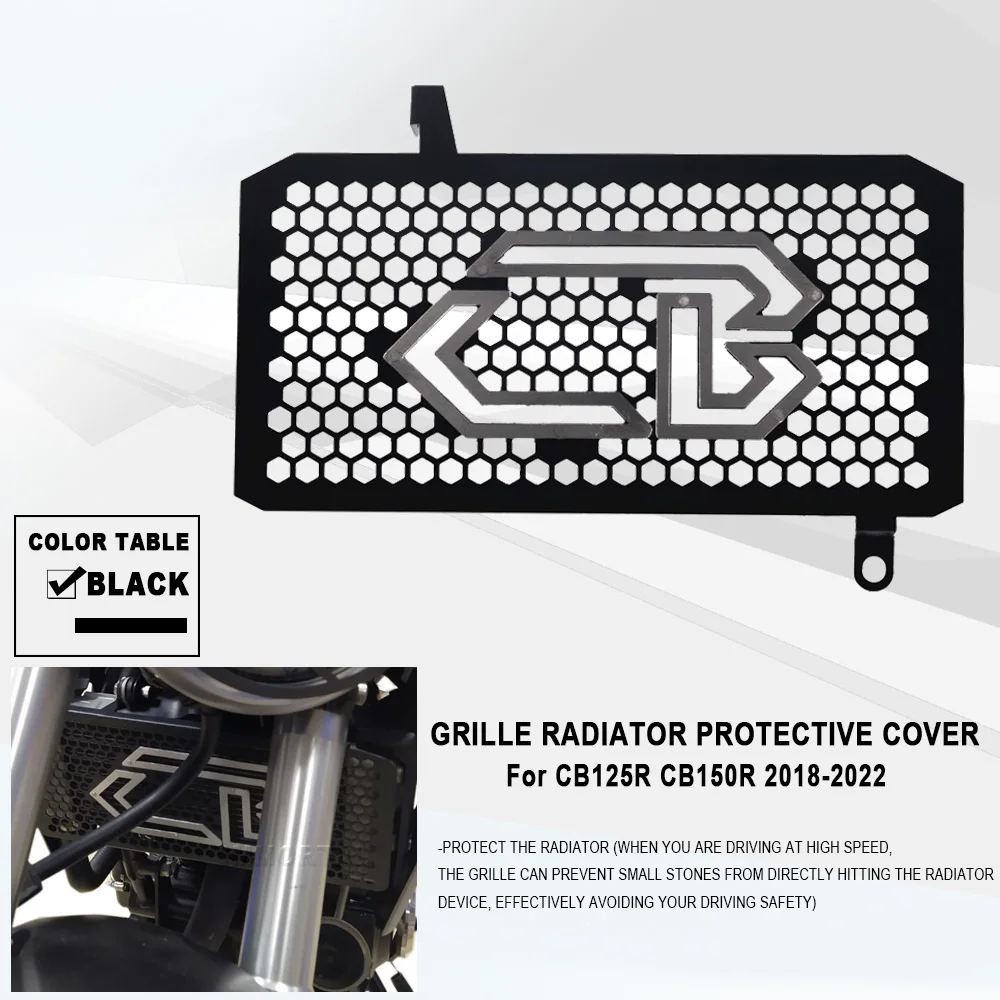 For-HONDA-CB125R-CB150R-2018-2022-Motorcycle-Accessories-Radiator ...