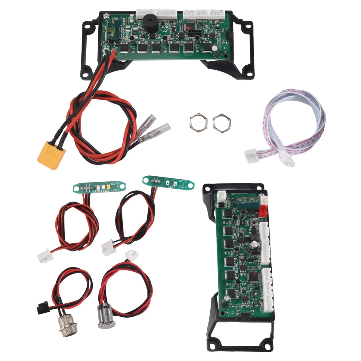 Dual-System-Electric-Balancing-Scooter-Skateboard-Hoverboard ...