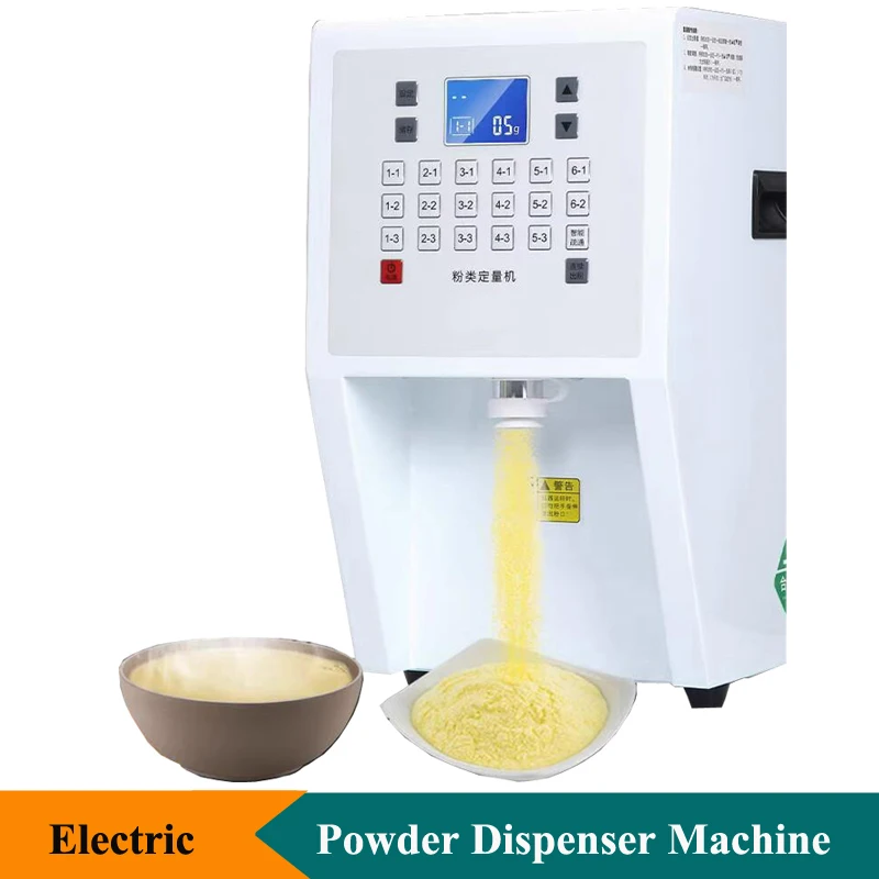 Automatic-Milk-Tea-Powder-Quantizer-Machine-110V-220V-Electric-Milk-Powder-Dispenser-Machine ...