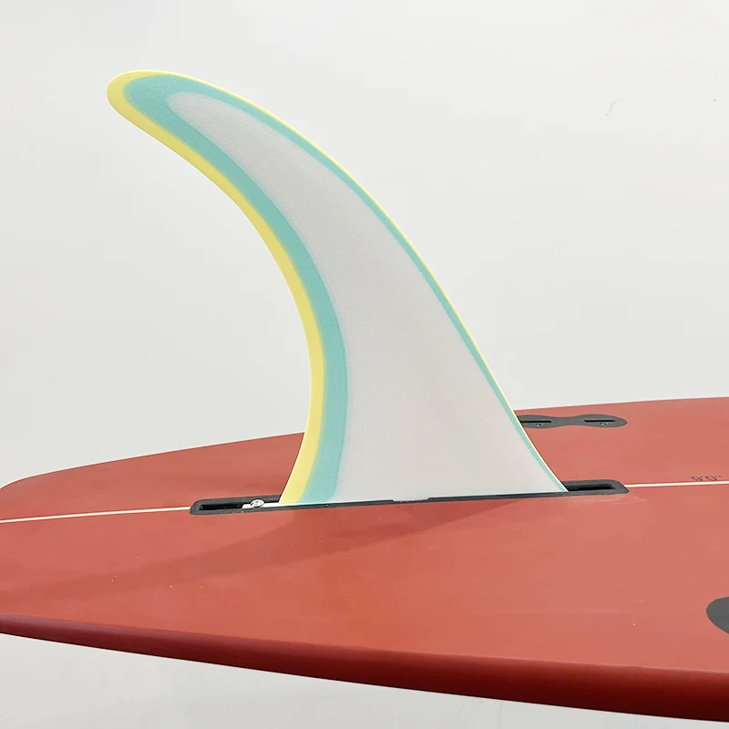 10inch longboard fin center fiberglass fabric single fin| | - AliExpress