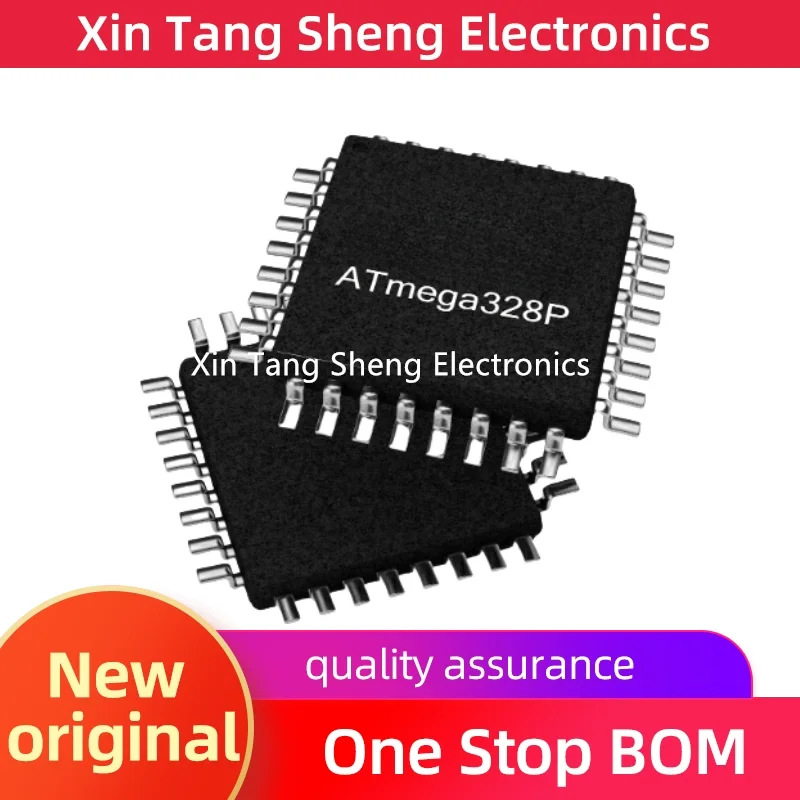 ATMEGA328-ATMEGA328P-ANR-ATMEGA328P-AN-microcontroller-IC-8-bit-QFP32 ...