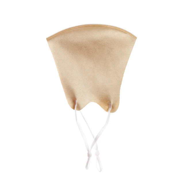 Ftshist Solid Color Satin Face Masks Sexy Glossy Mask For Mouth Light ...