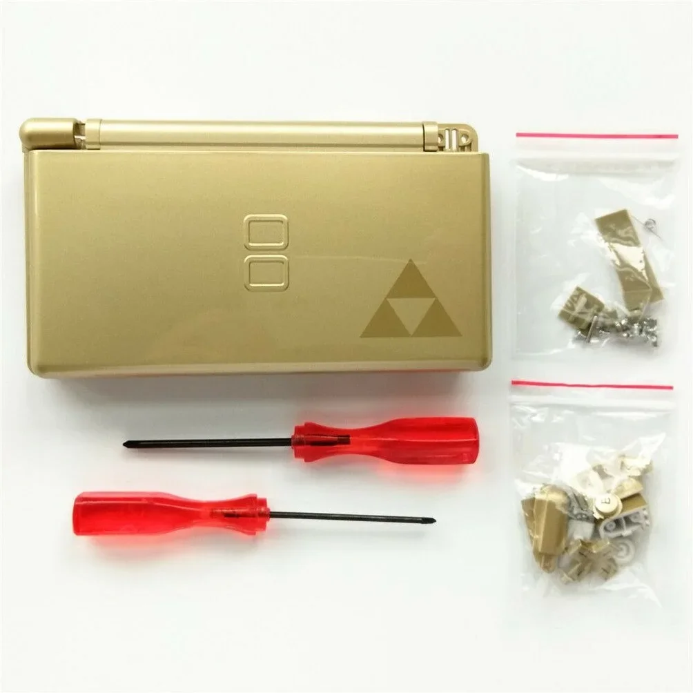 Gold-Triforce-DIY-Full-Housing-Shell-Case-Cover-Replacement-Repair ...