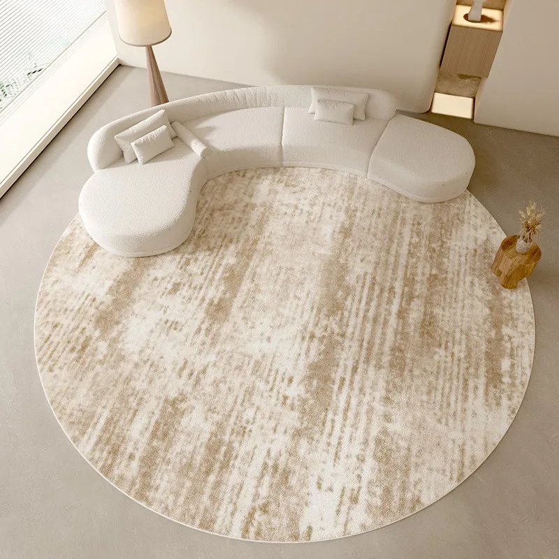 Luxury-Living-Room-Rugs-Natural-Wood-Color-Carpet-Soft-Comfortable ...