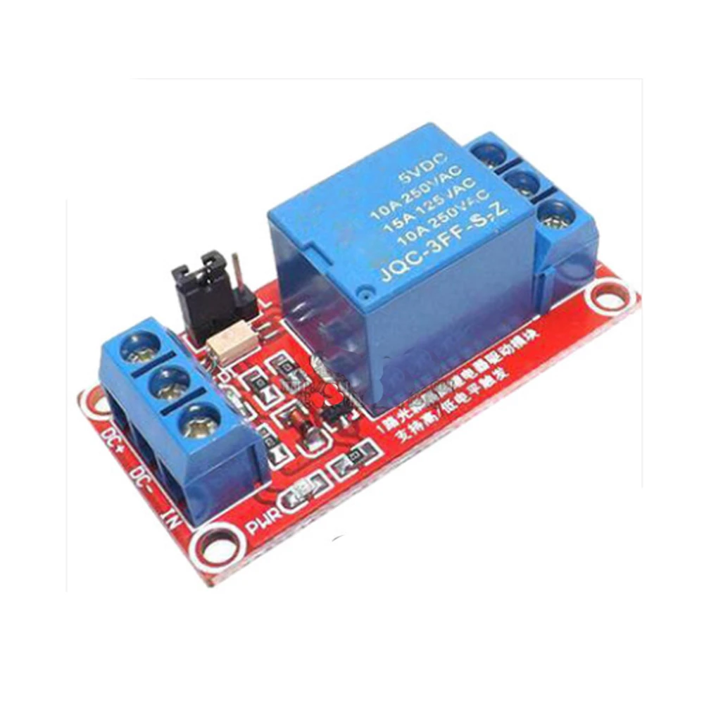 3pcs 5v 1-channel Optocoupler Relay Module For Arduino H/l Level Triger ...