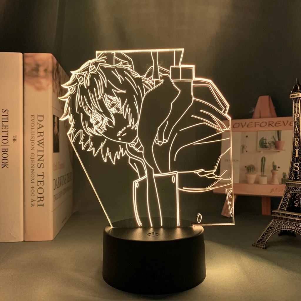 Anime 3d Lamp My Hero Academia Tenko Shimura For Bedroom Decor ...
